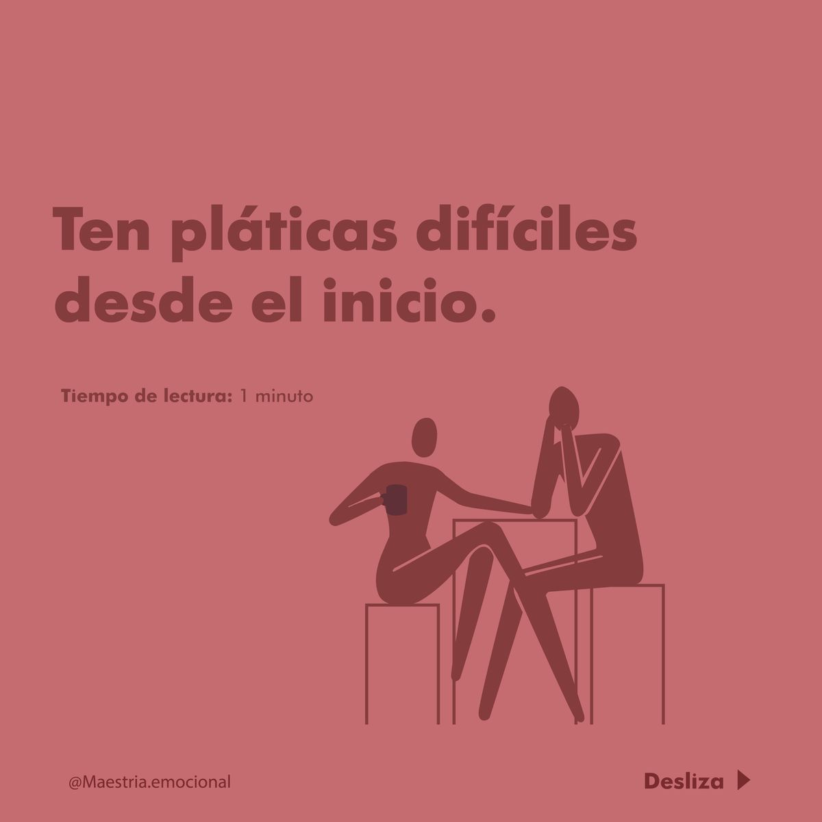 La importancia de tener pláticas difíciles en pareja