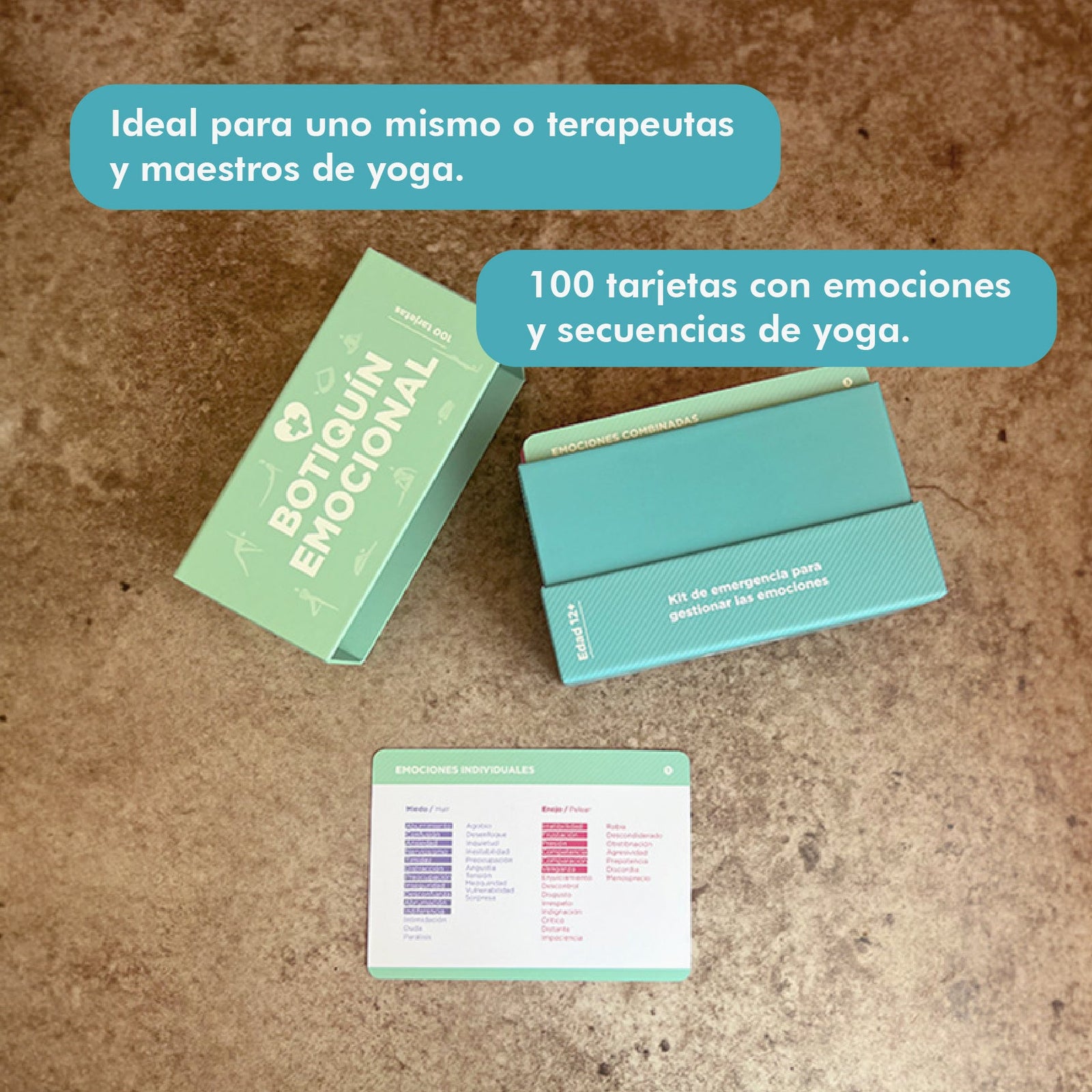 Botiquín Emocional: Kit de tarjetas para gestionar emociones